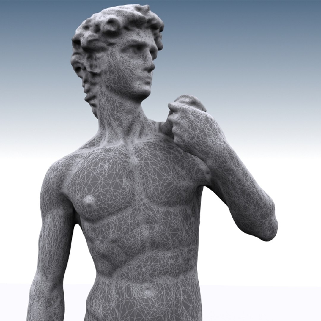 David Michelangelo 3d Model
