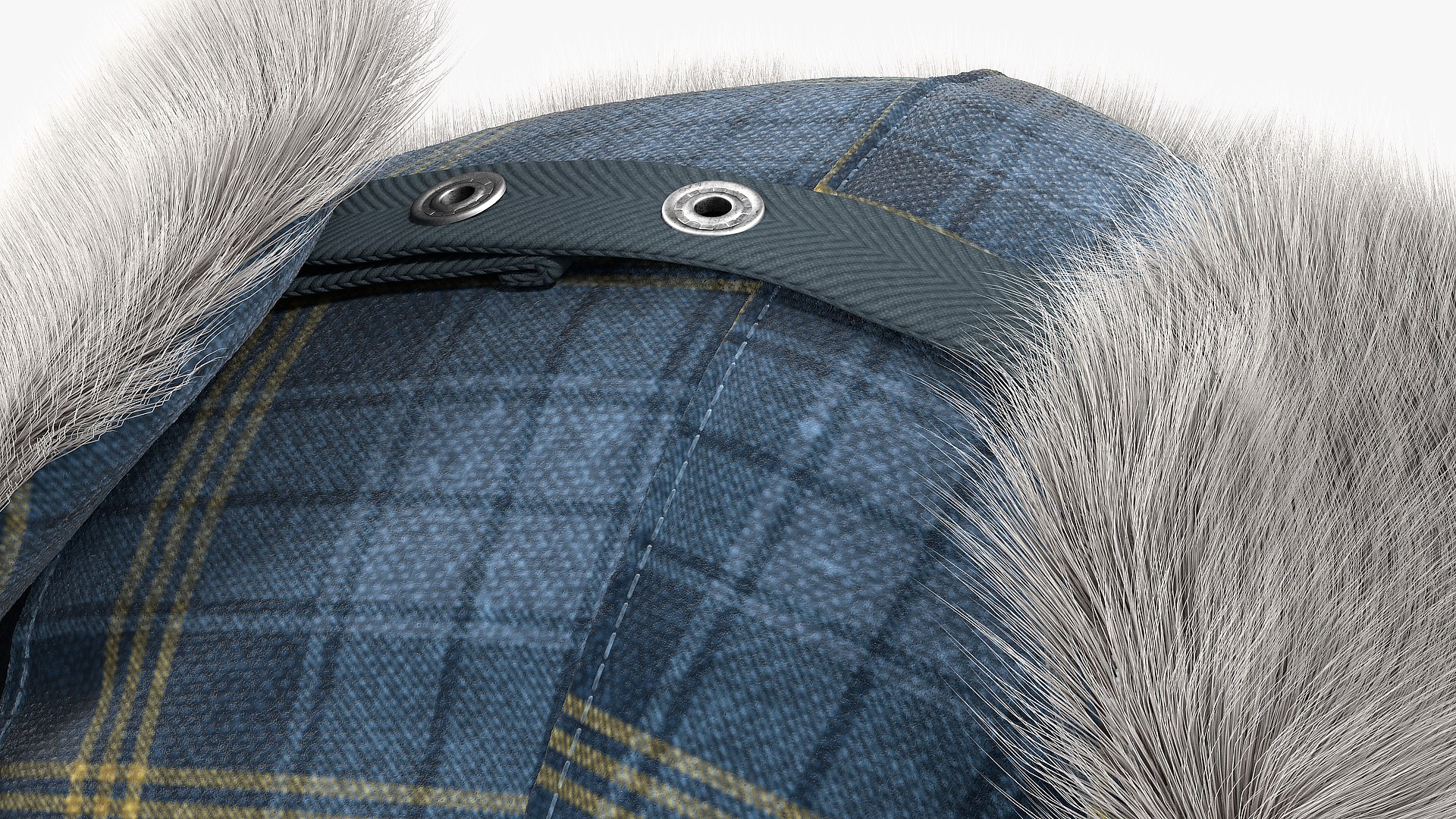 Winter Trapper Hat Fur 3D Model - TurboSquid 1430466