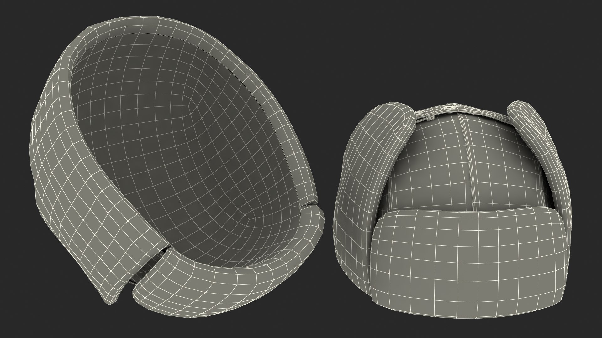 Winter Trapper Hat Fur 3D Model - TurboSquid 1430466