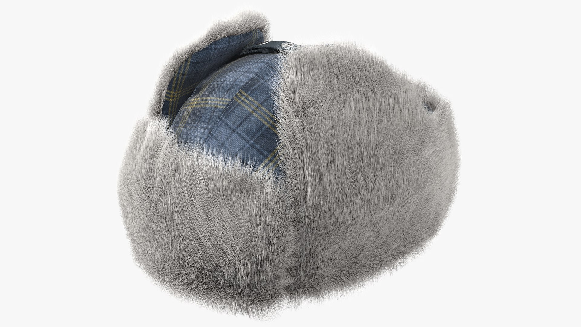Winter trapper hat fur 3D model - TurboSquid 1430466