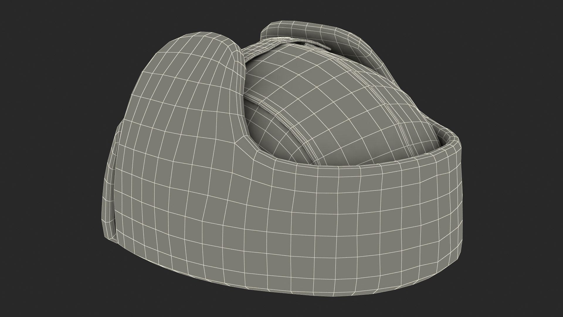 Winter Trapper Hat Fur 3D Model - TurboSquid 1430466
