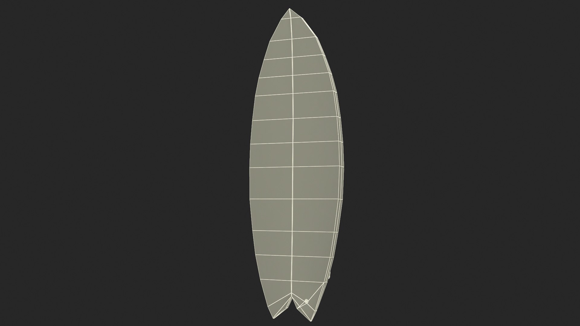 3D Surfboard Fish Tail - TurboSquid 2155437
