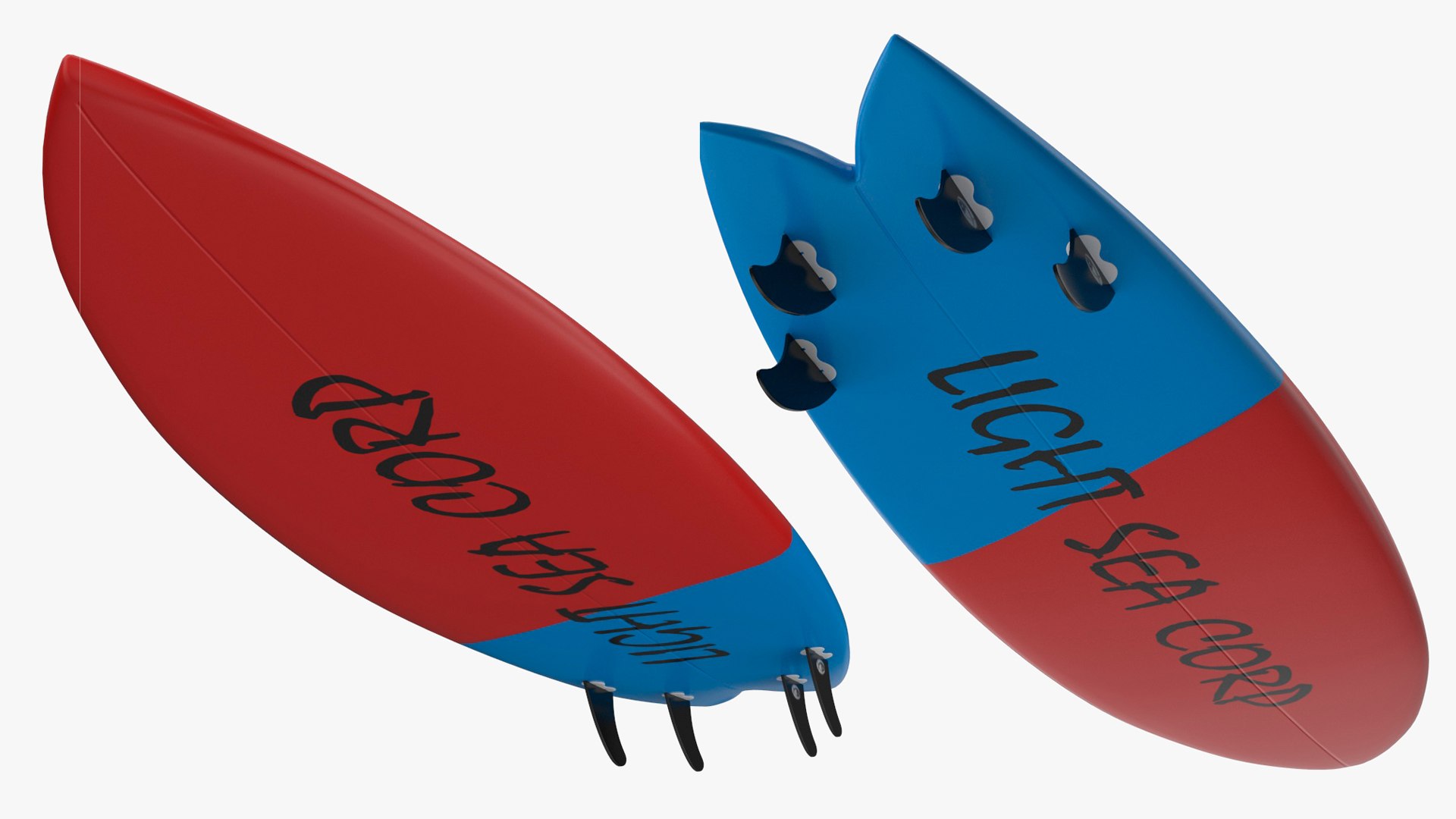 3D Surfboard Fish Tail - TurboSquid 2155437