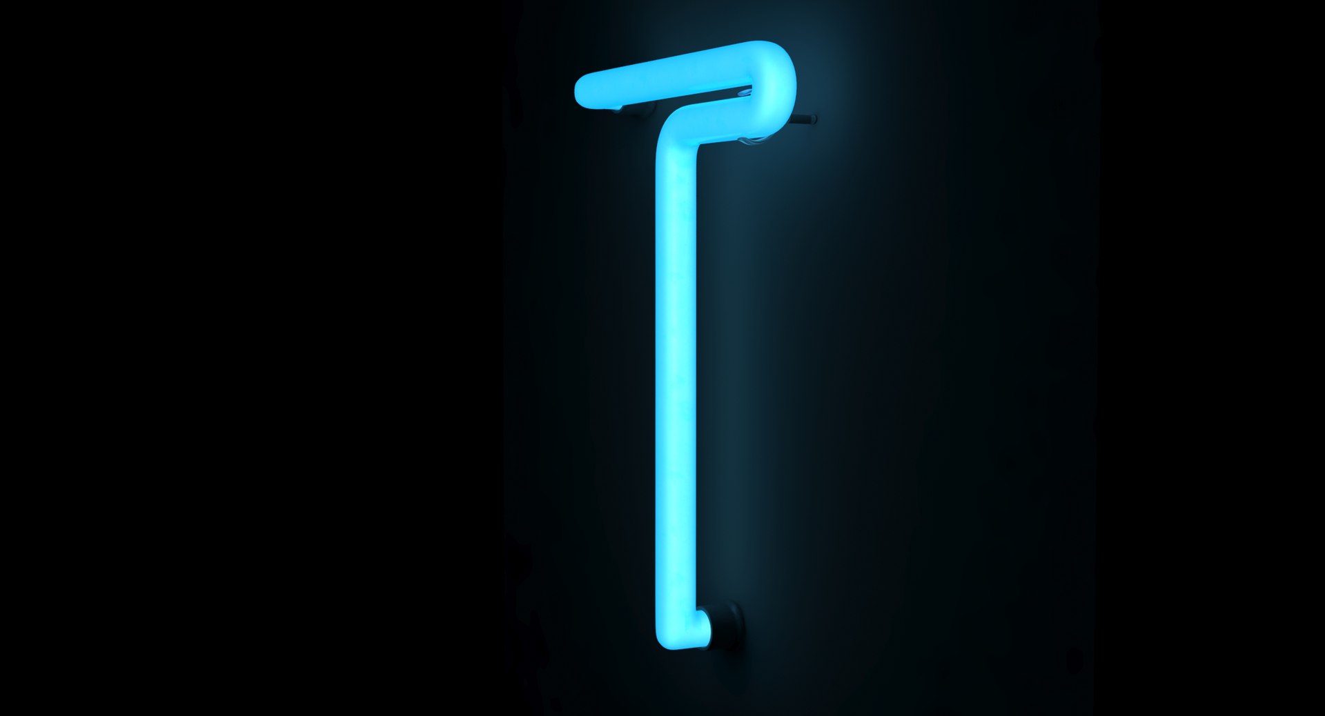 3D Model Neon Letter T Alphabet - TurboSquid 1639447