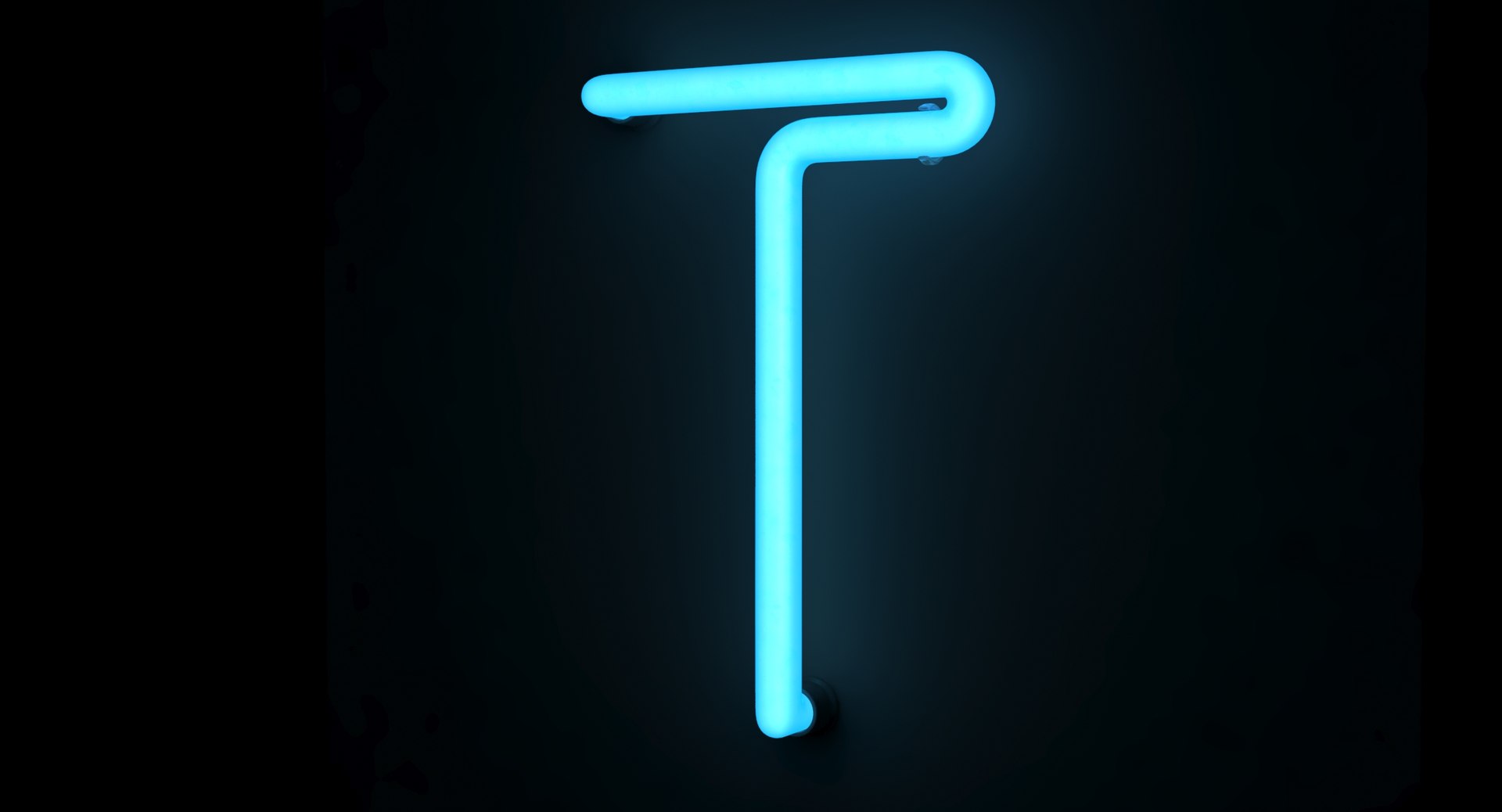 3D Model Neon Letter T Alphabet - TurboSquid 1639447