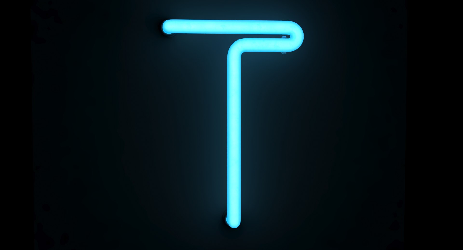 3D Model Neon Letter T Alphabet - TurboSquid 1639447