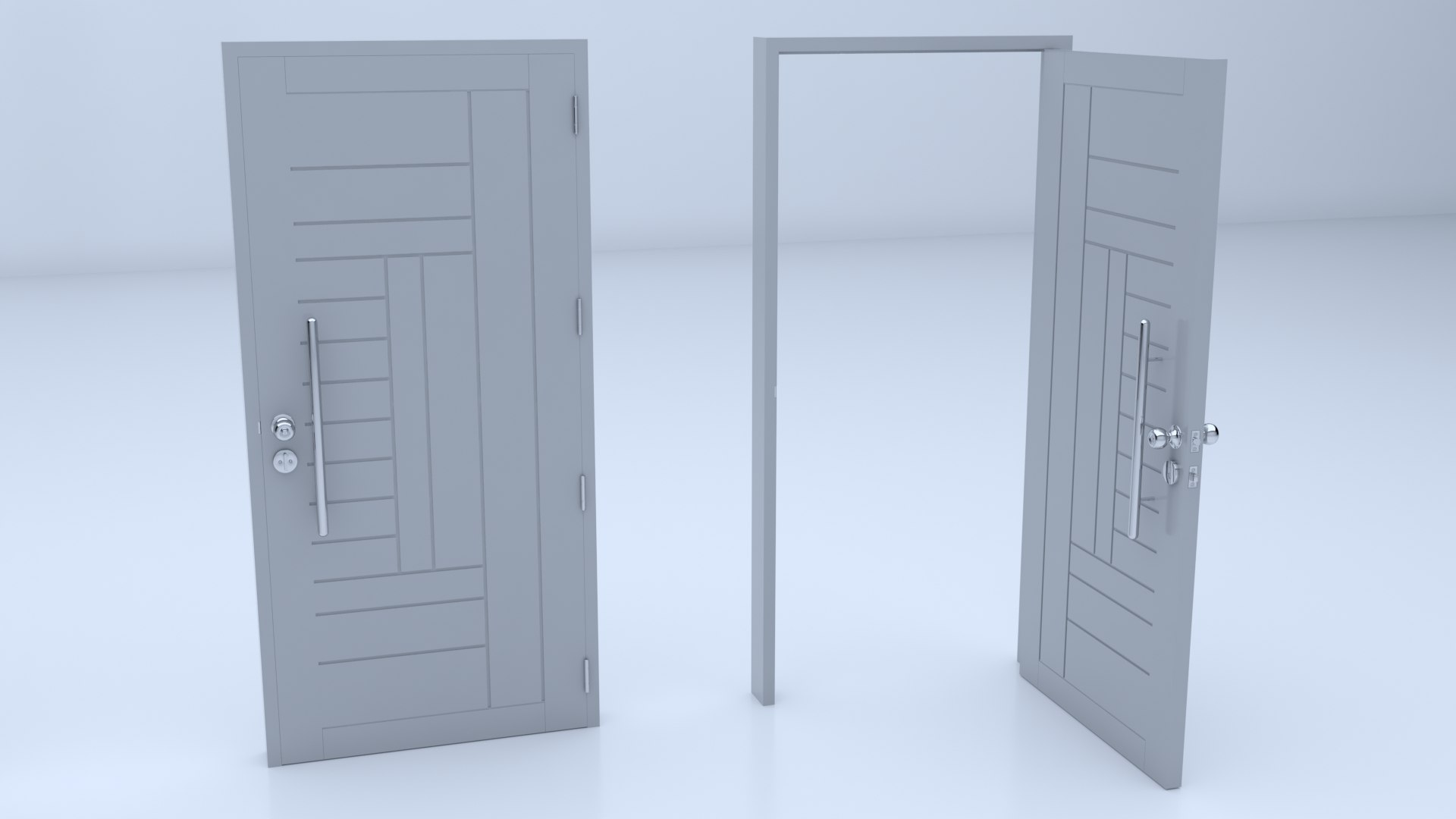 3D Model Door Design 43 - TurboSquid 2213672
