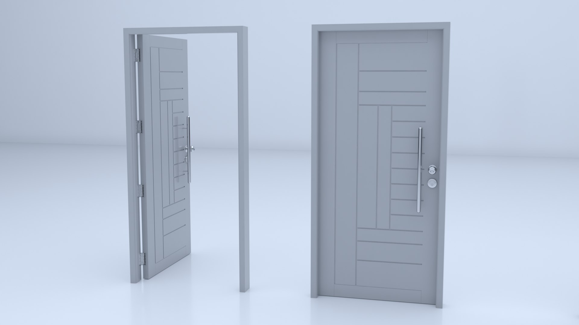 3D Model Door Design 43 - TurboSquid 2213672