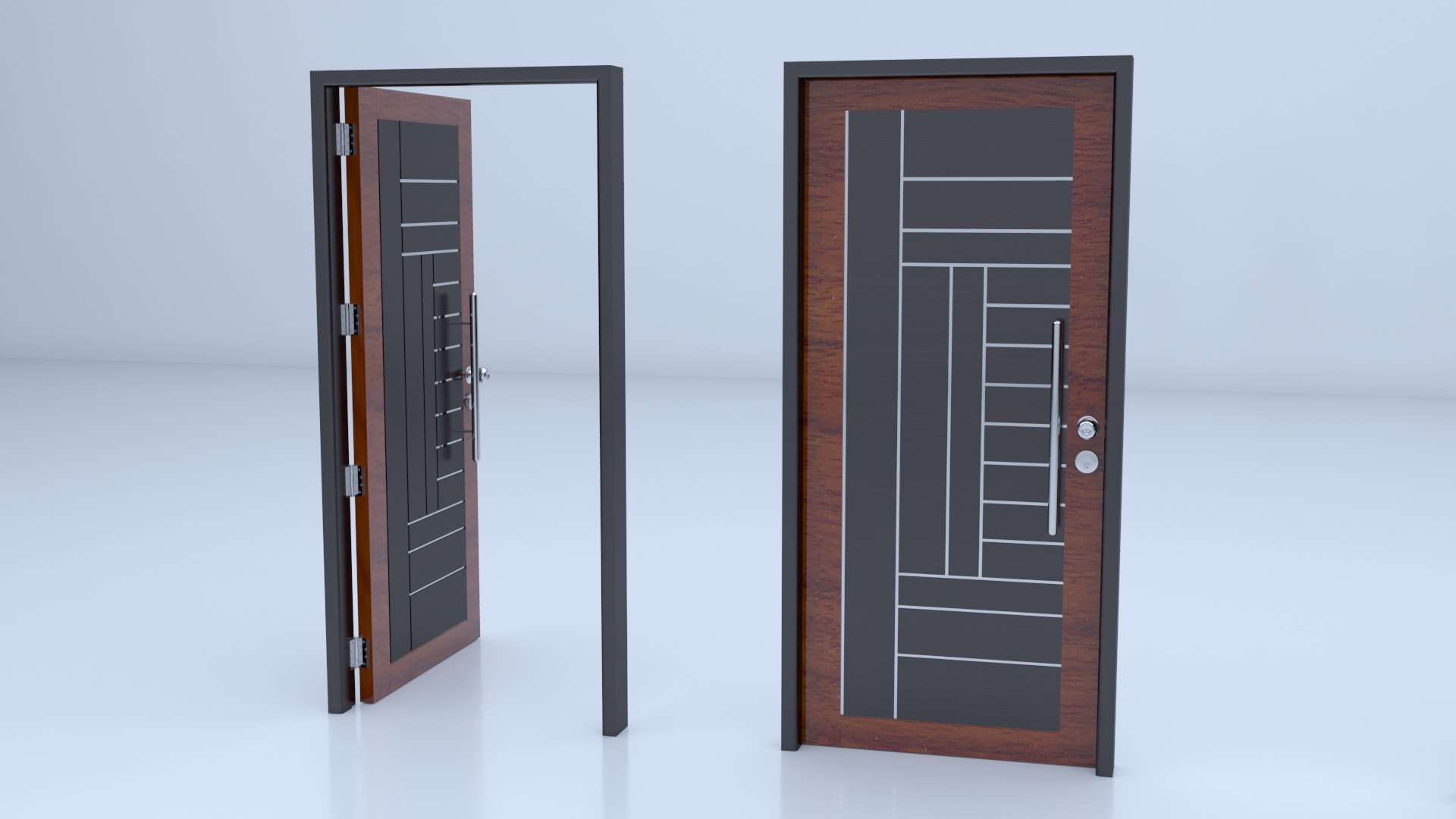 3D Model Door Design 43 - TurboSquid 2213672