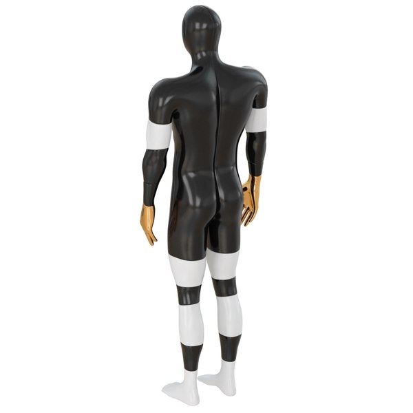 3D male sports mannequin black - TurboSquid 1686314