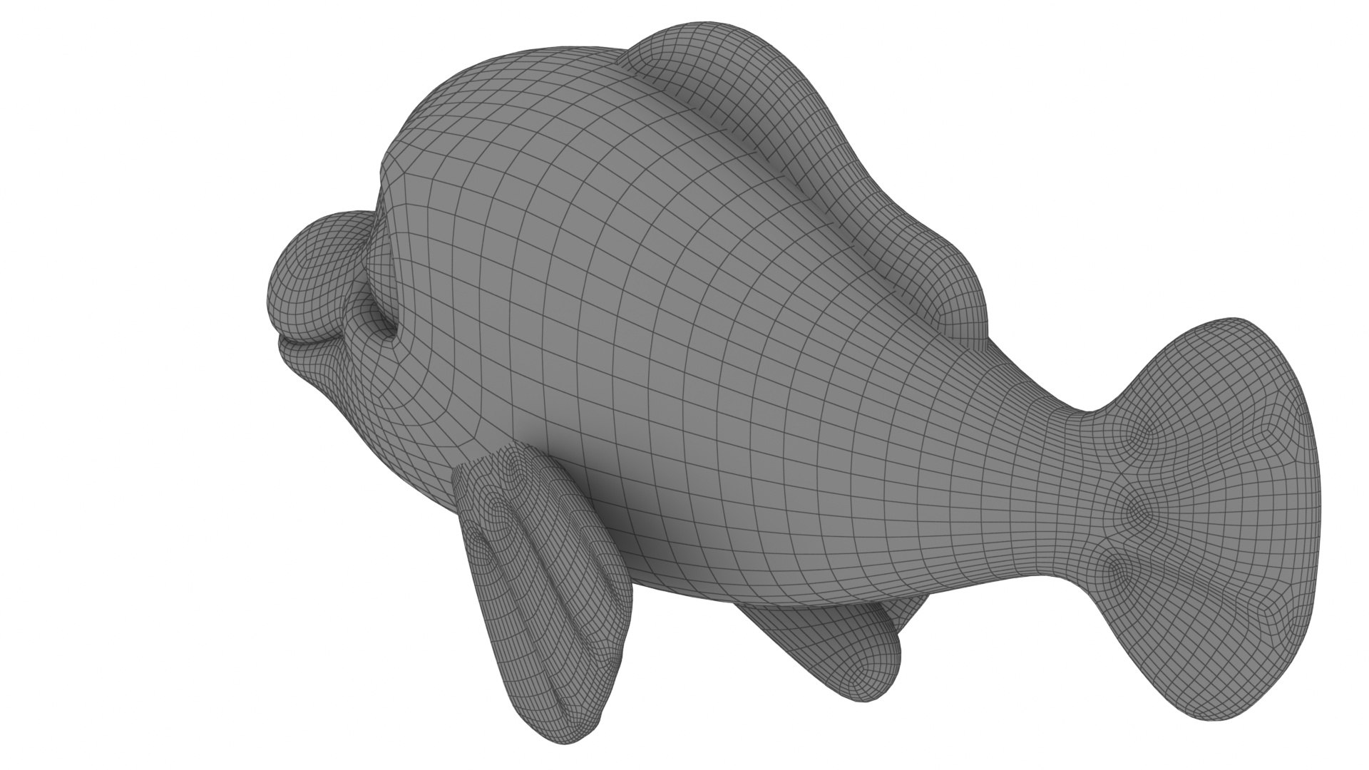 3D Model Cartoon Fish 01 - TurboSquid 2070173