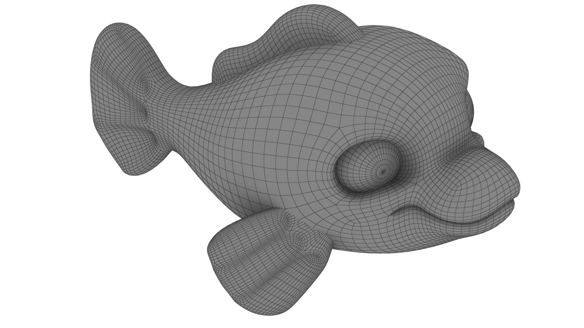 3D Model Cartoon Fish 01 - TurboSquid 2070173