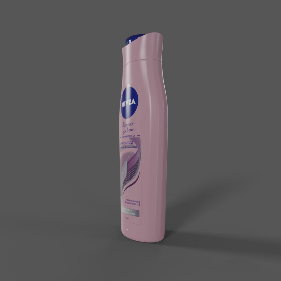 3D Shampoo Nivea Hair Milk 250ml - TurboSquid 2176950