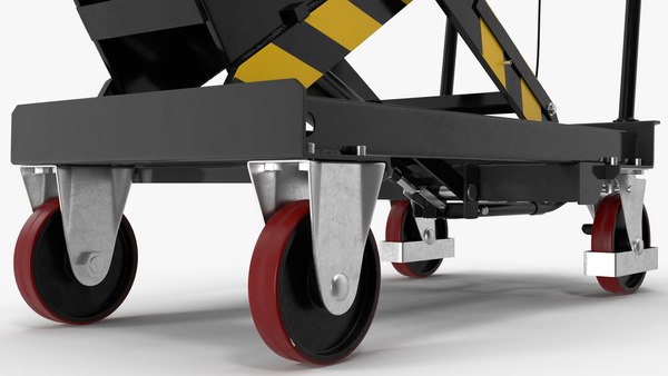 3D mobile hydraulic scissor table - TurboSquid 1693105