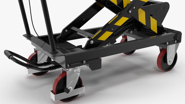 3D mobile hydraulic scissor table - TurboSquid 1693105