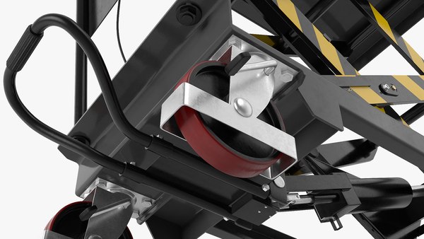 3D mobile hydraulic scissor table - TurboSquid 1693105