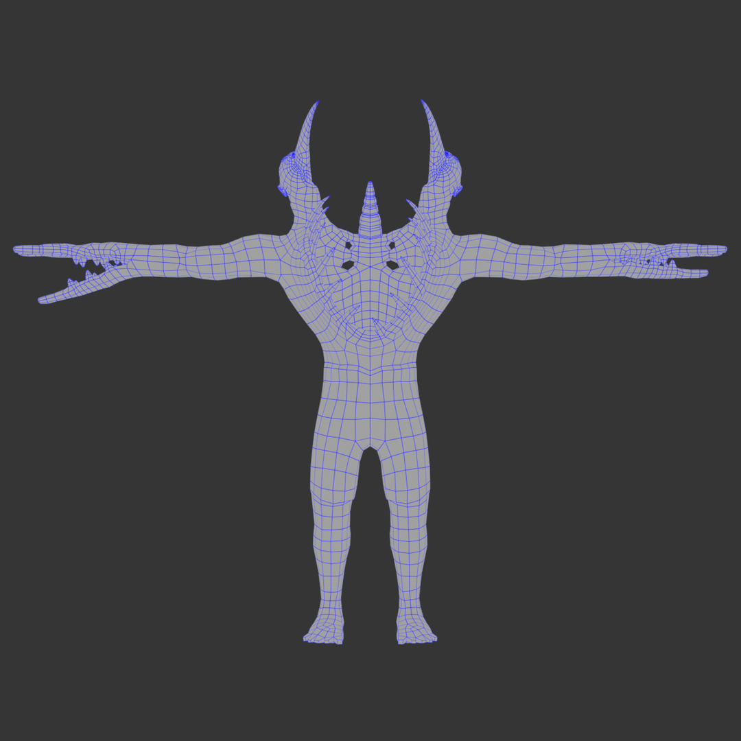 Creature Pbr Rigged 3D - TurboSquid 1303140