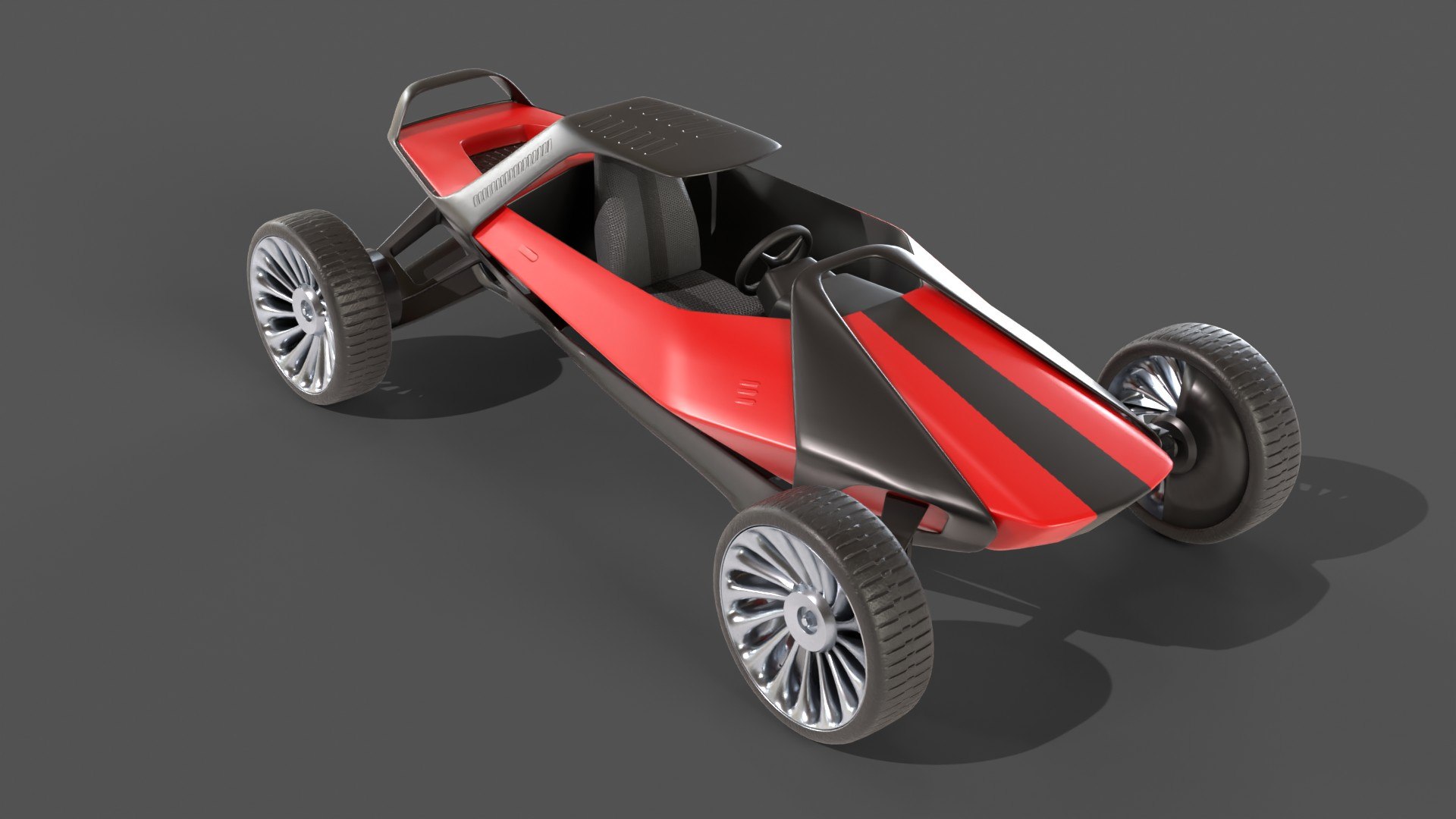 Sci-Fi Futuristic Racing Buggy 3D Model - TurboSquid 1974657