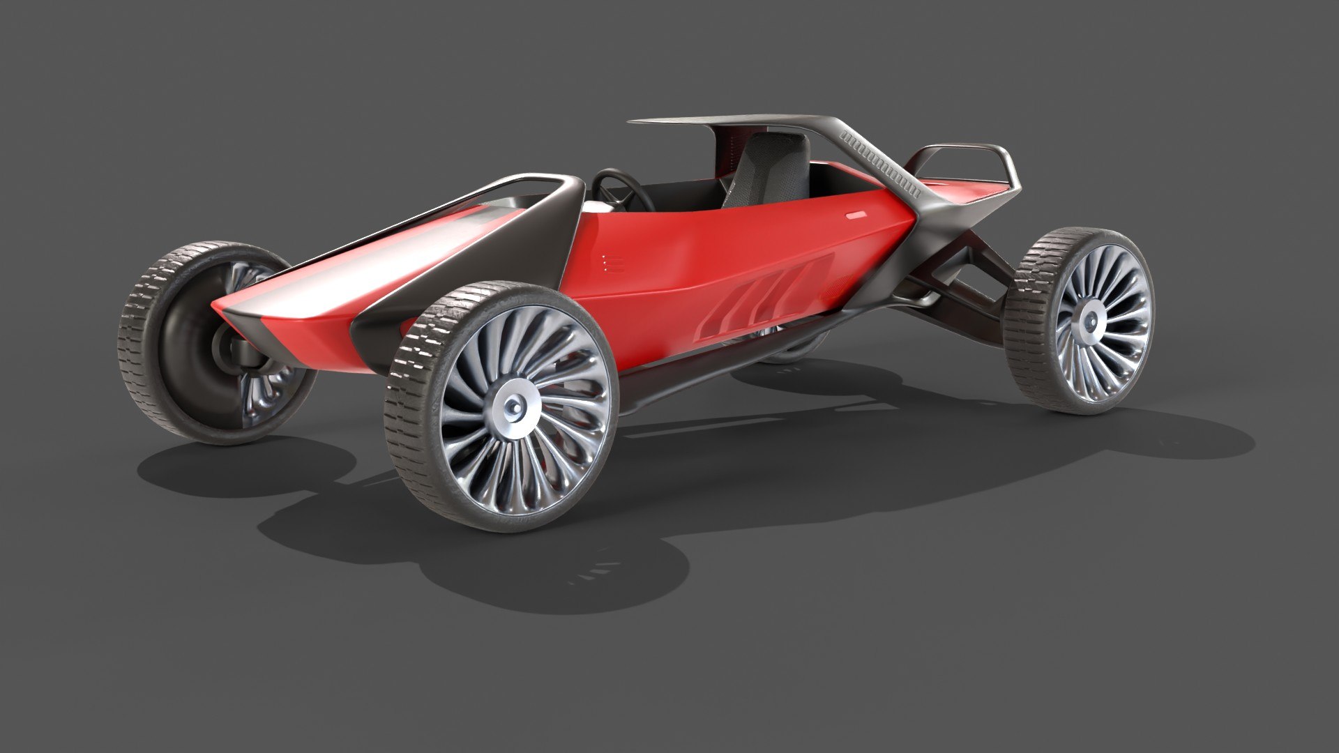 Sci-Fi Futuristic Racing Buggy 3D Model - TurboSquid 1974657