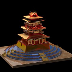 Chinese Ancient Castle 3D - TurboSquid 1993512