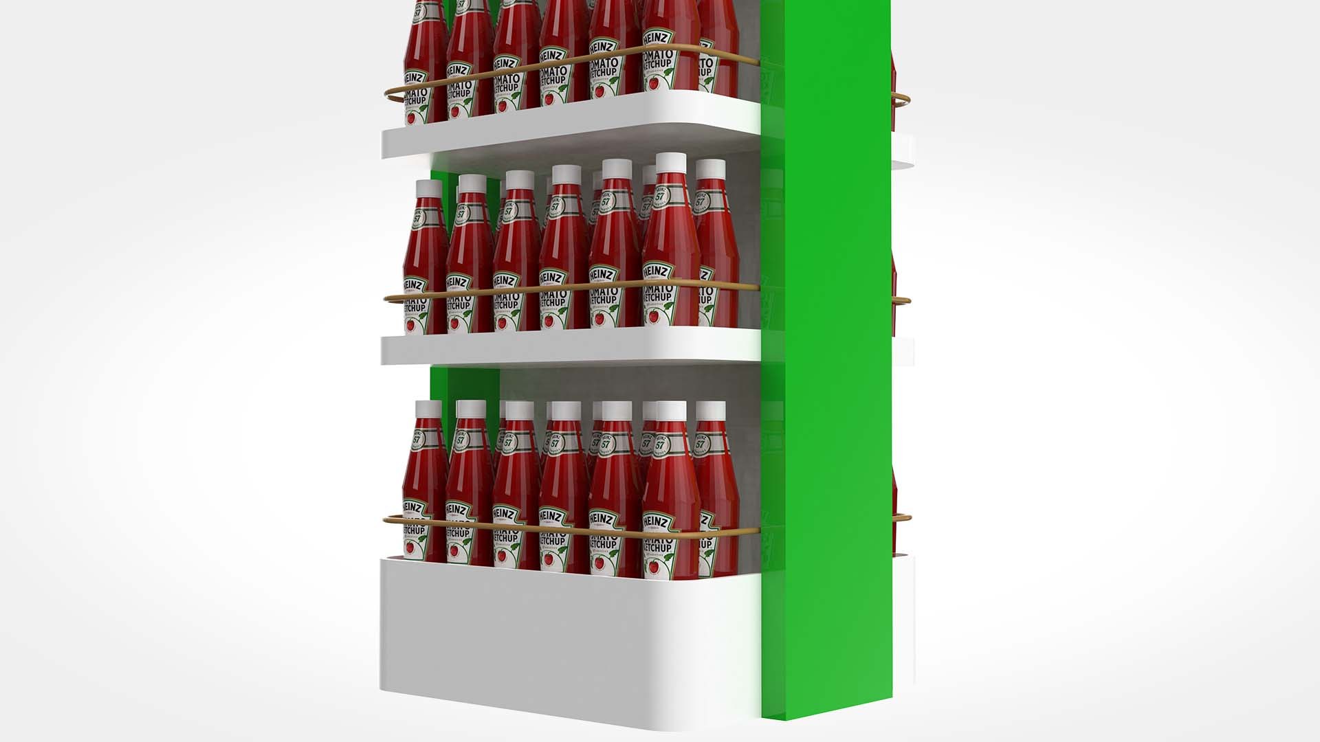 Heinz Display Rack 3D - TurboSquid 2181140