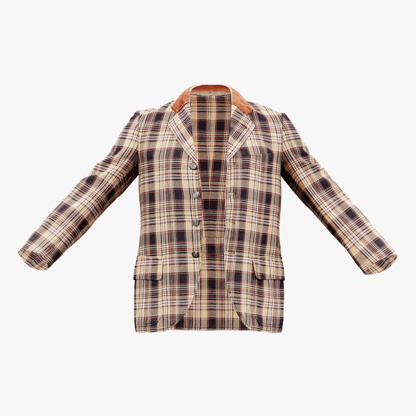 Suit G Vest Open 3D model - TurboSquid 1851745