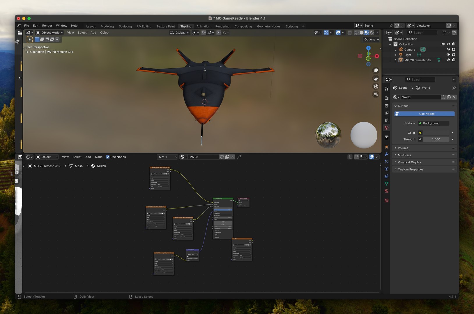 MQ-28 Ghost Bat Game Ready Drone 3D Model - TurboSquid 2505645