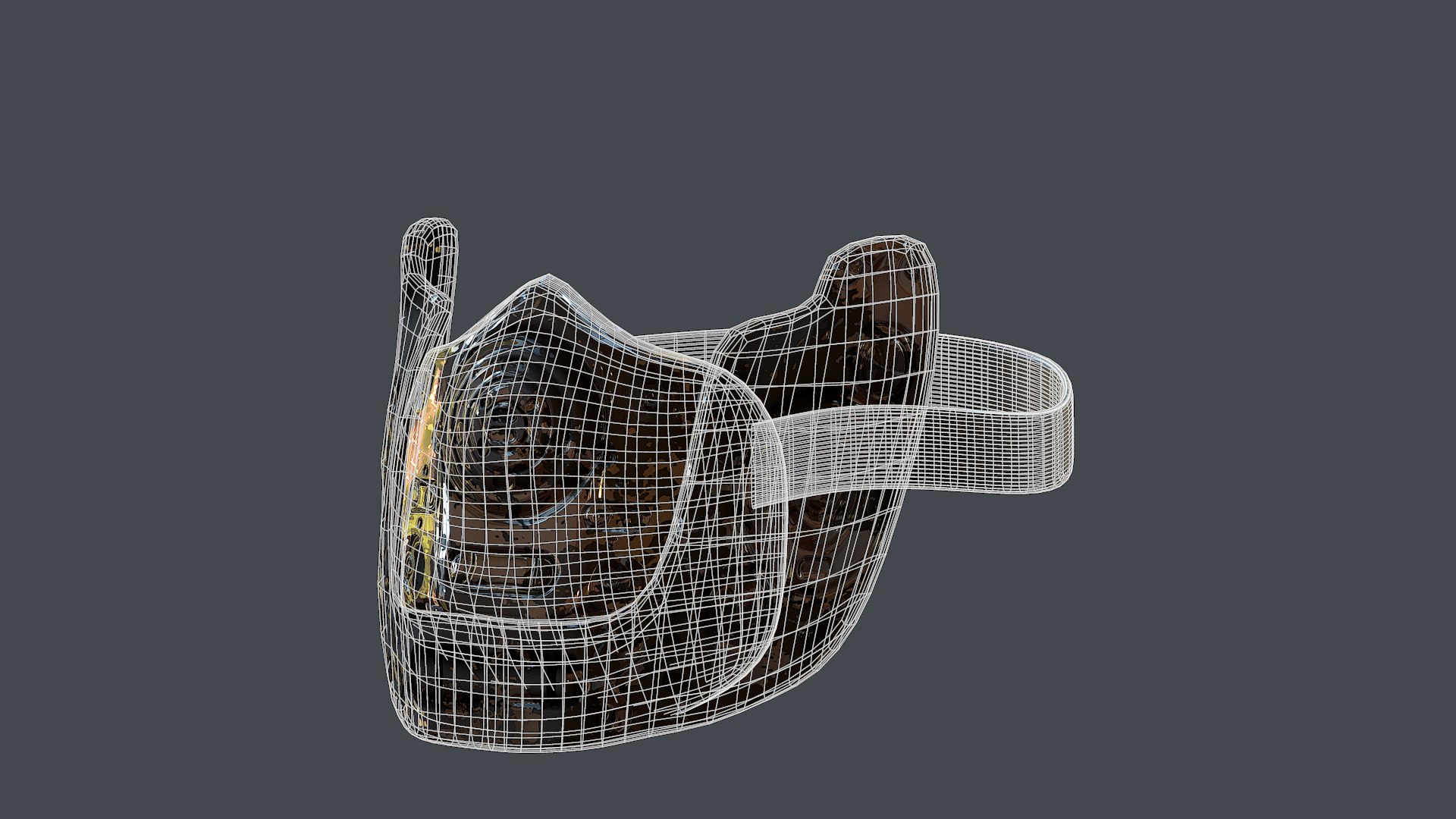 3D Gas Mask Respirator Scifi Futuristic Model 3D Model - TurboSquid 1931901