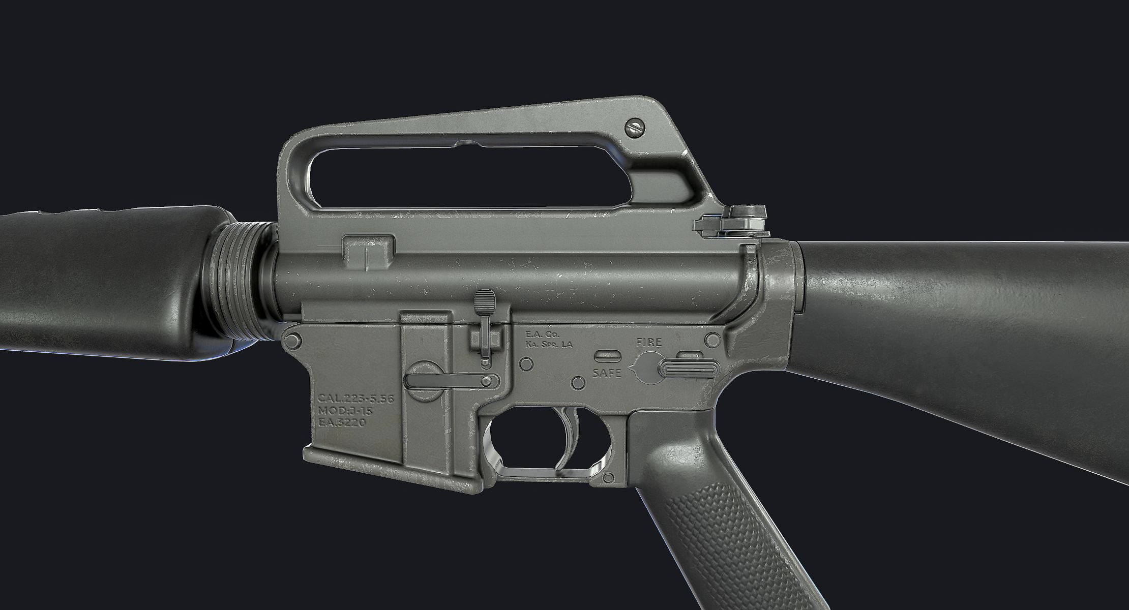max m16a1 rifle