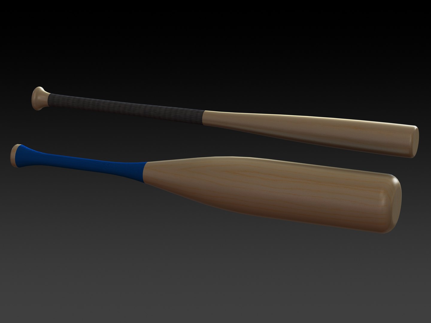 Wood Baseball Bat - 33 Inch 3D model - TurboSquid 2160376