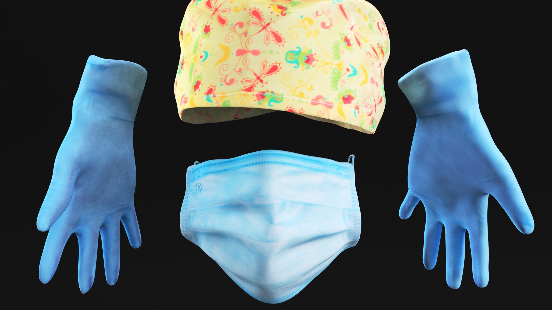 Photogrammetry human uniform nurse 3D model - TurboSquid 1443580