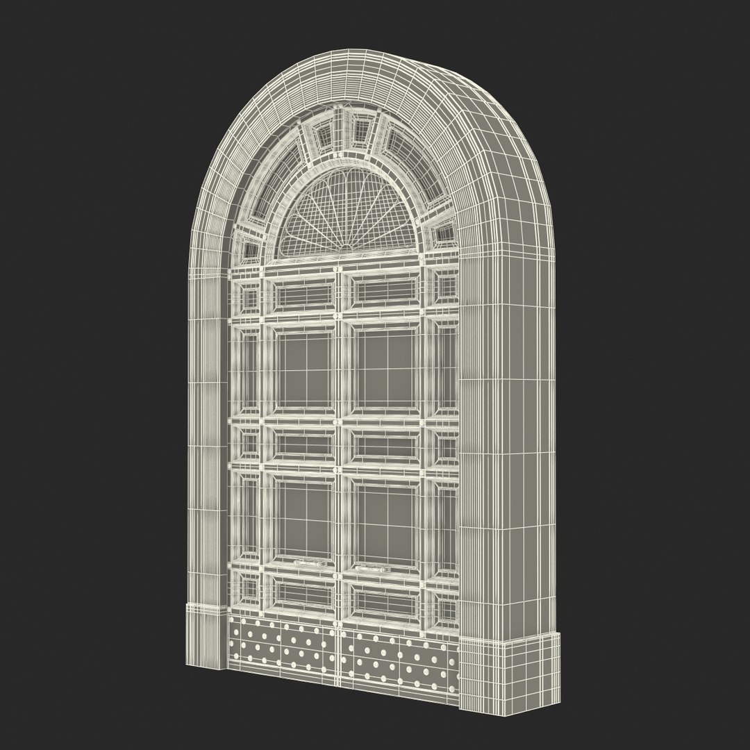 door greco roman 3d max