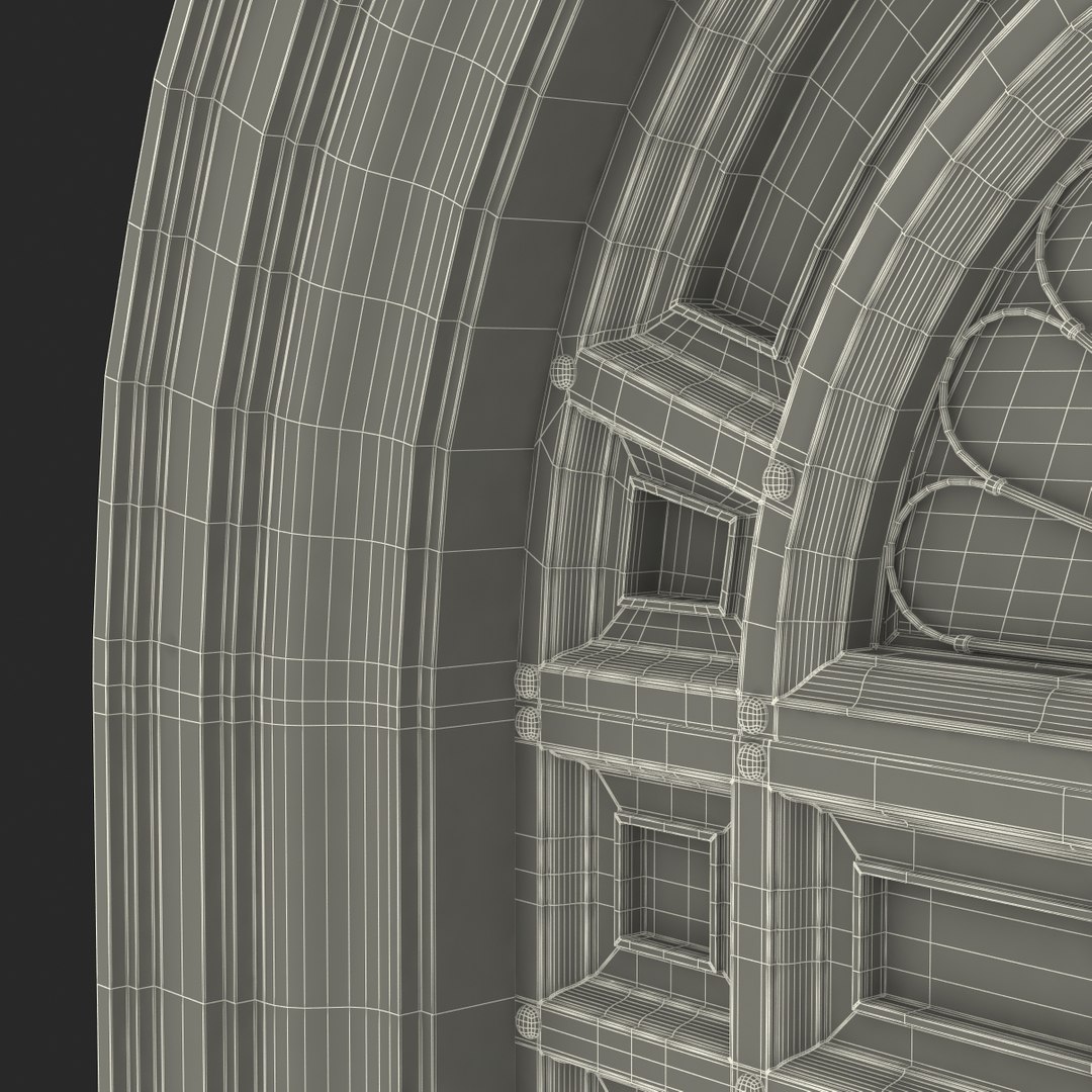 door greco roman 3d max