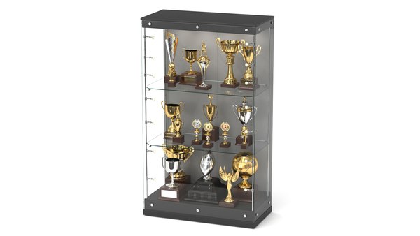 3D realistic trophy case - TurboSquid 1450327