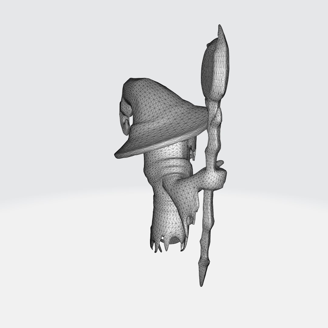 Sinister Sorcerer - Haunting Hooded Figurine 3D Model - TurboSquid 2359446