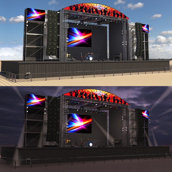 Outdoor Stage 3D Models for Download | TurboSquid