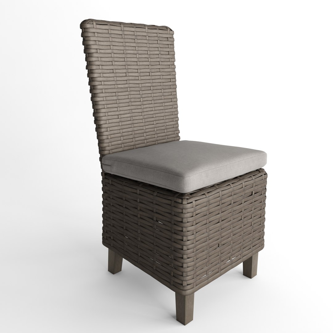 3d model of antilles rattan