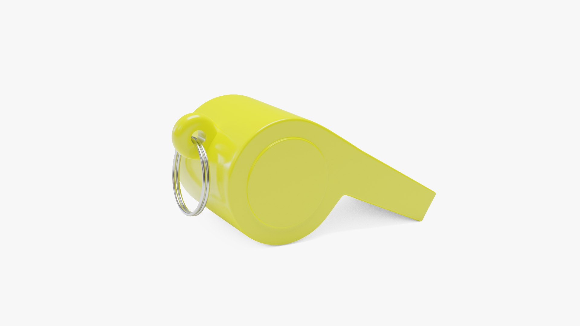 Yellow Whistle 3D - TurboSquid 2253920
