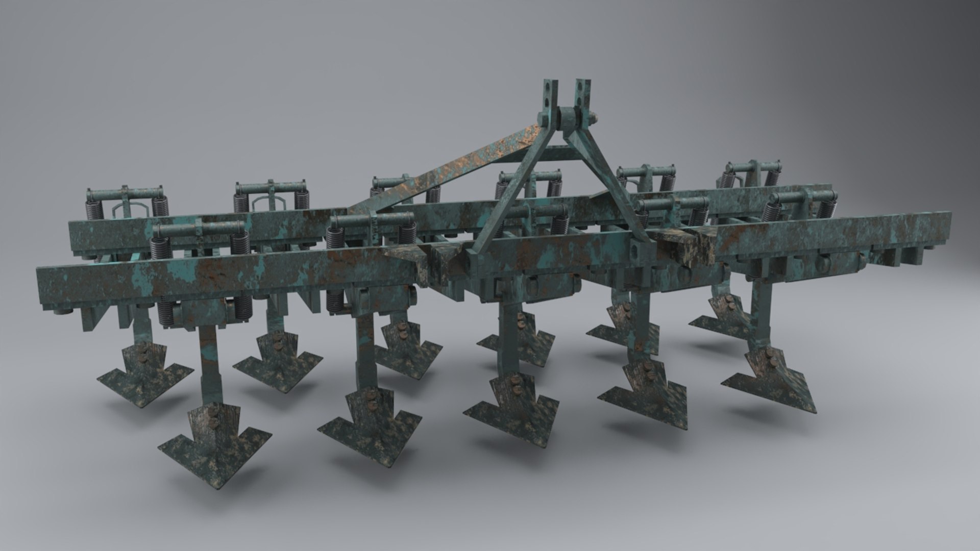 3D plough - TurboSquid 1269932