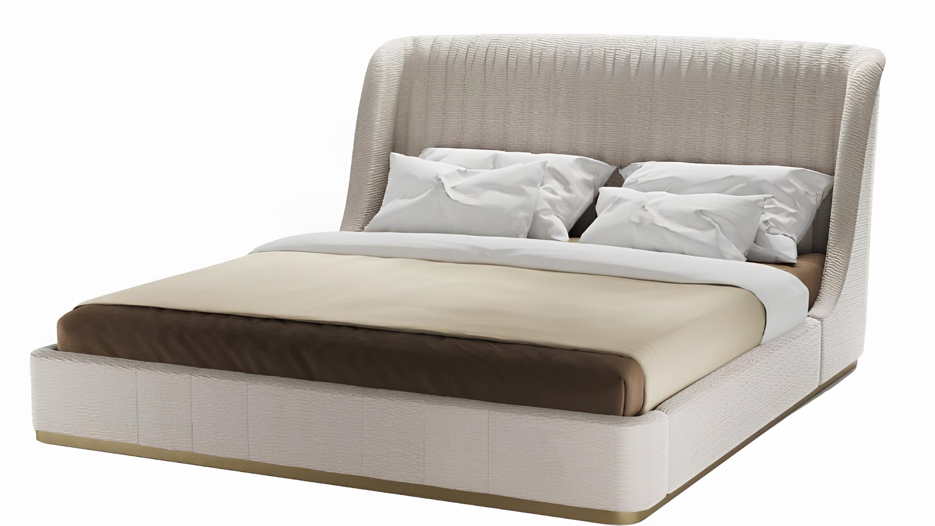 3D Bed - TurboSquid 2086877