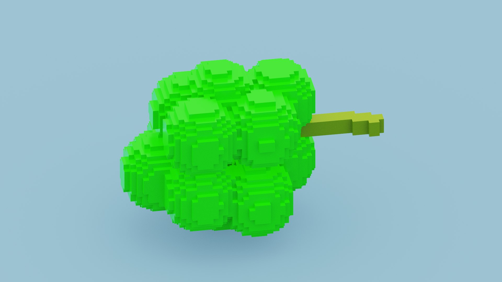 Voxel Green Grape 3D Model - TurboSquid 2086177