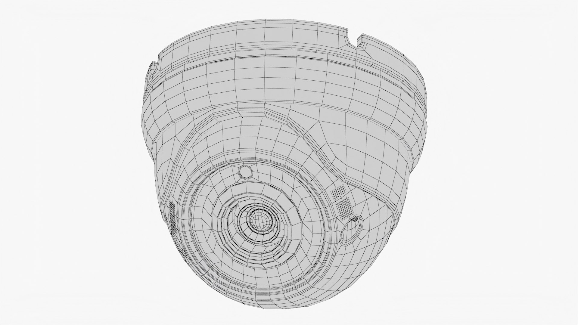 3D CCTV Camera 02 D Model - TurboSquid 1987375