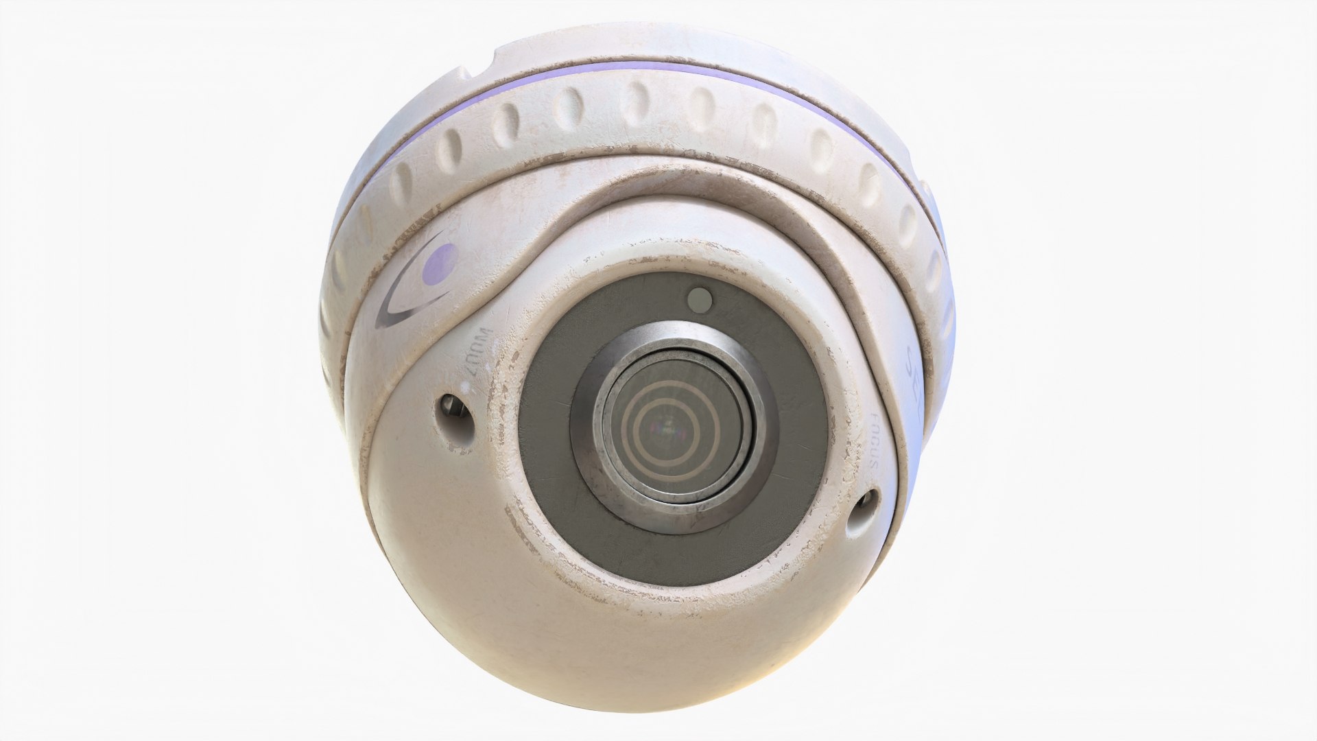 3D CCTV Camera 02 D Model - TurboSquid 1987375