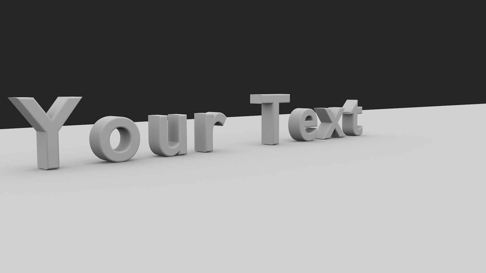 3D Model Custom Text Animation - TurboSquid 1448513