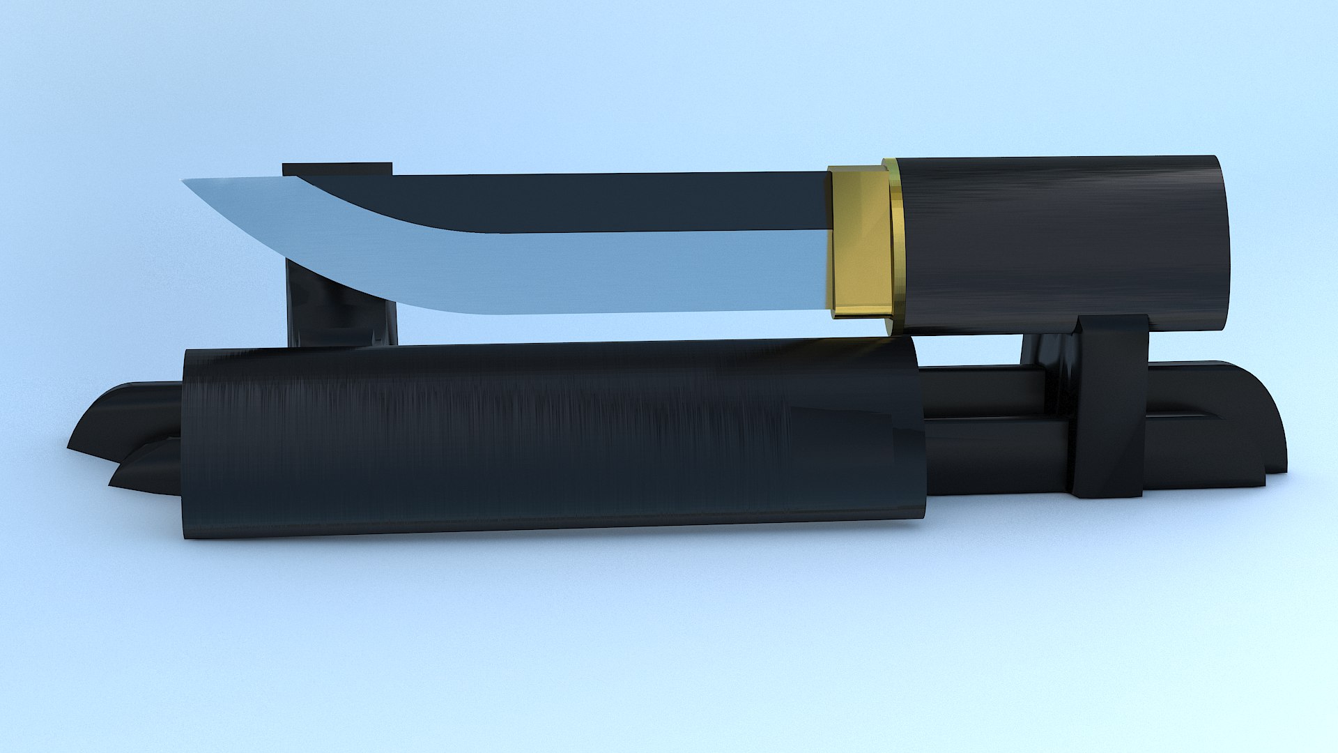 modelo 3d Daga Kaiken - TurboSquid 1432358