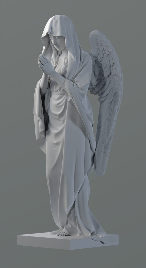 Preying Angel 3D Model - TurboSquid 2209346