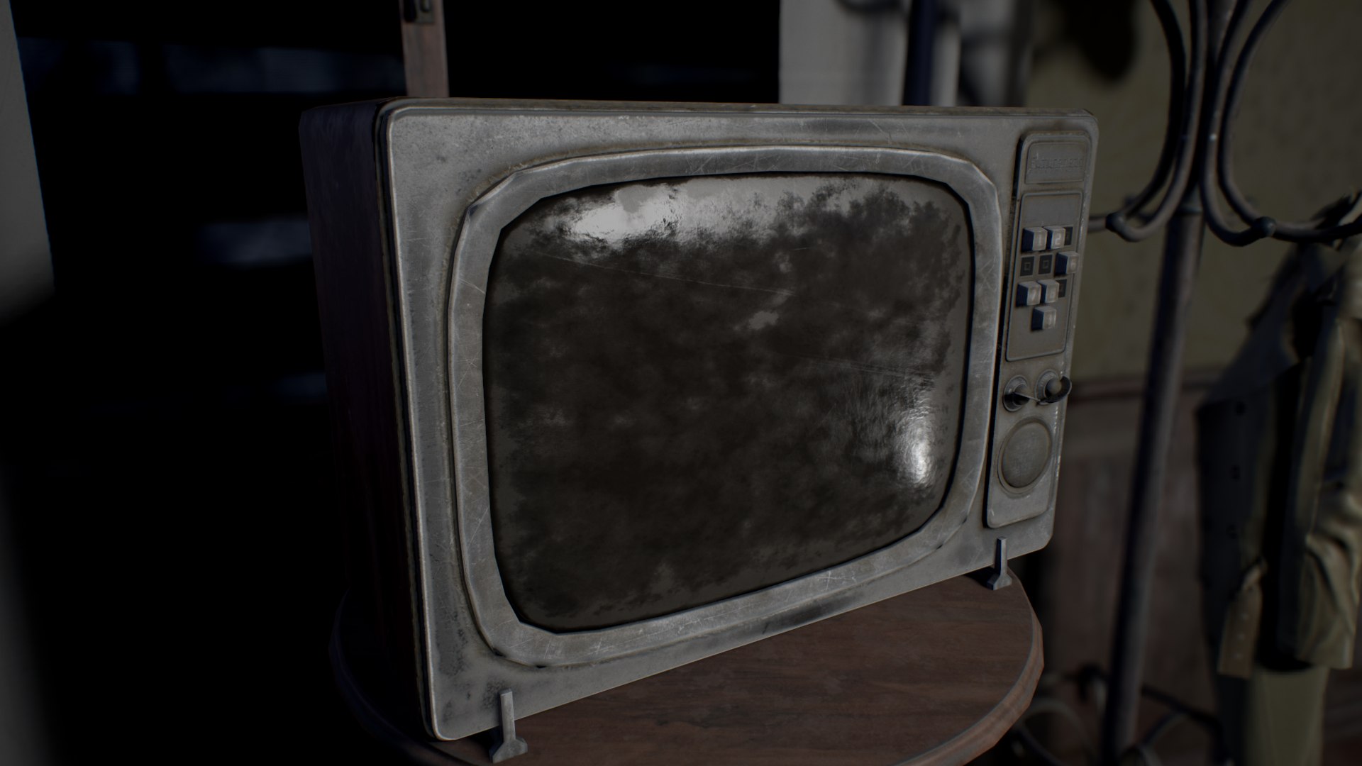 Old tv model - TurboSquid 1425272