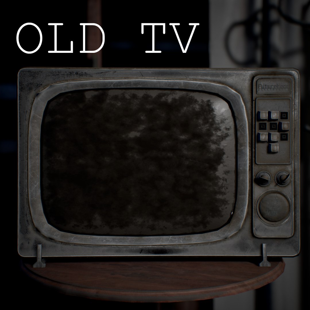 Old tv model - TurboSquid 1425272