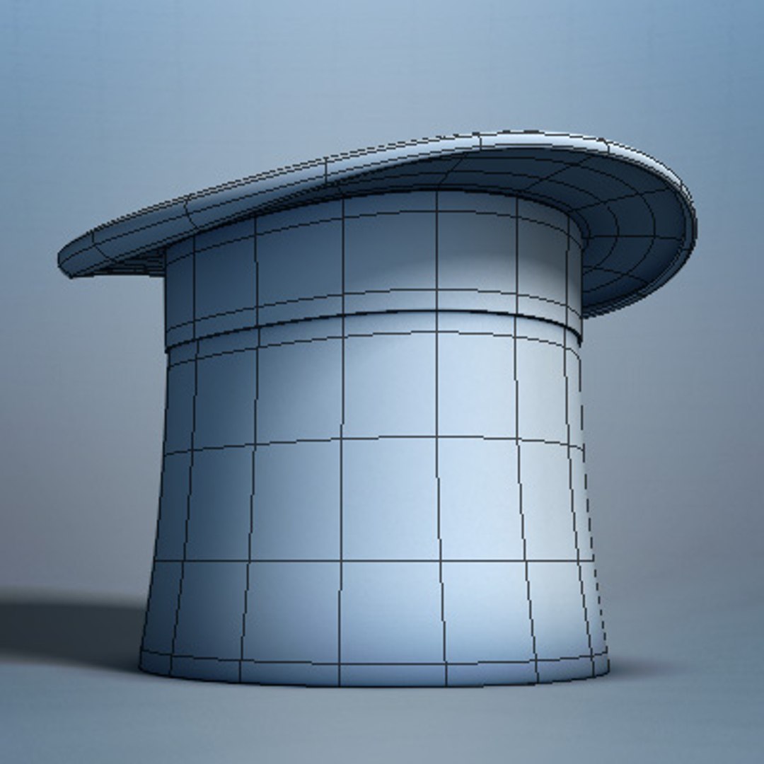 hat modeled 3d model