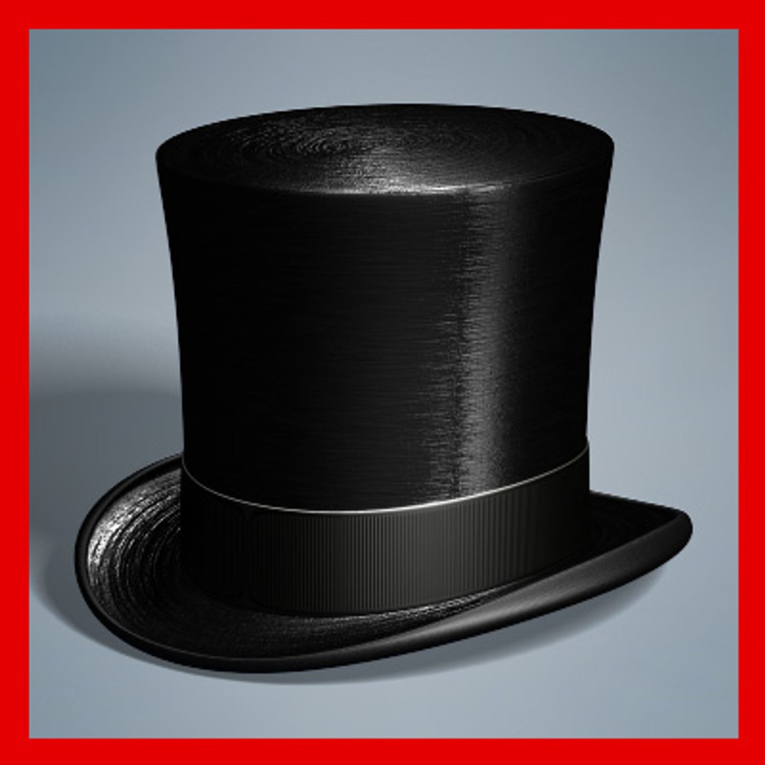 hat modeled 3d model